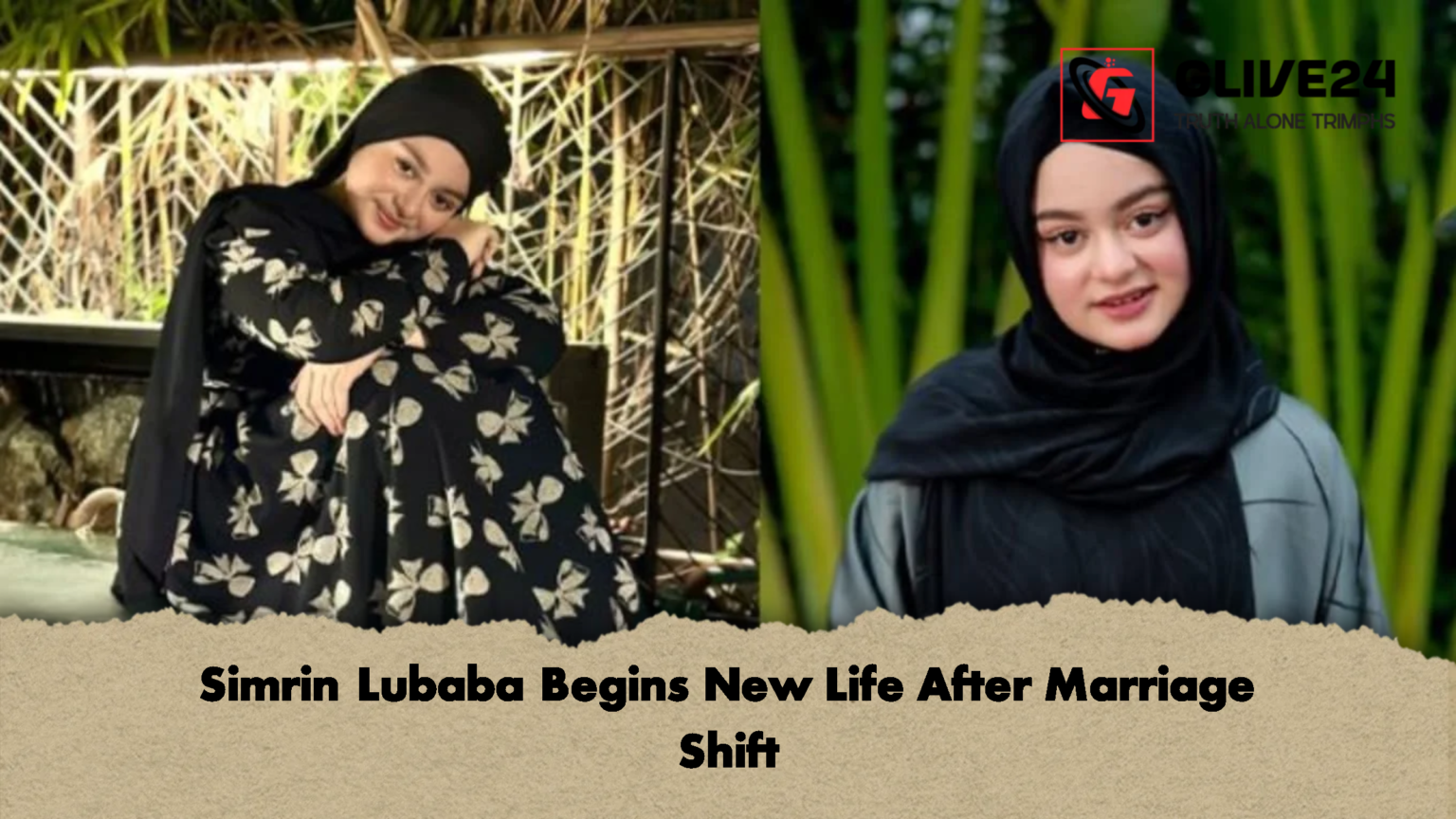 Simrin Lubaba Begins New Life After Marriage Shift - GLive24.com ...